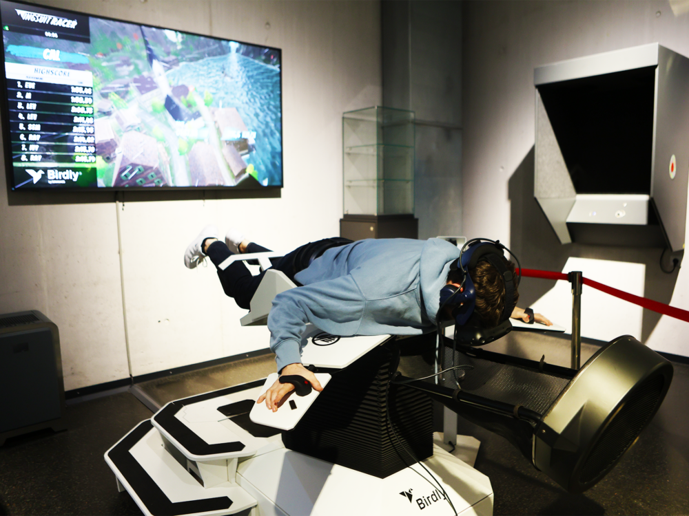 Birdly – Stiftung PHÄNOMENTA Lüdenscheid